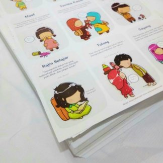 Poster Akhlak Islam Anak Muslim – LumaLumi.com